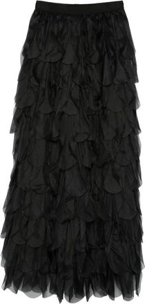 Max Mara Femme, Jupes, Noir, Taille: 34 FR Maxi Skirt