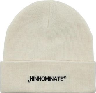 Hinnominate Hinnominate, unisex, Accessoires, Beige, Taille: ONE Size Wool Beanie