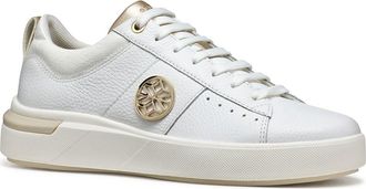 Geox Damen D DALYLA A Sneaker, White, 38 EU