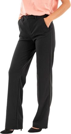 Only Damen ONLRAFFY-YO Life MID STR Pant TLR NOOS Hose 15265049,Schwarz,XS / 32L