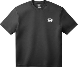 Vans Oval Logo T-Shirt - - Tops - Herren - Schwarzk - S