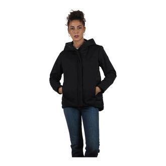 People of Shibuya Schwarze Winterjacke mit Kapuze - - Jackets - Damen - Schwarzk - XL
