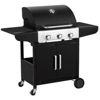 Qlima Barbecue au gaz Okg 3 feux, 122x59 cm, H 112, Qlima