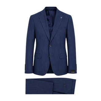 Tagliatore Single Breasted Suits - - Suits - Herren - Blau - XL