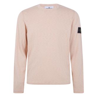 Stone Island Round-Neck Strickwaren - - Knitwear - Herren - Rosa - 2XL