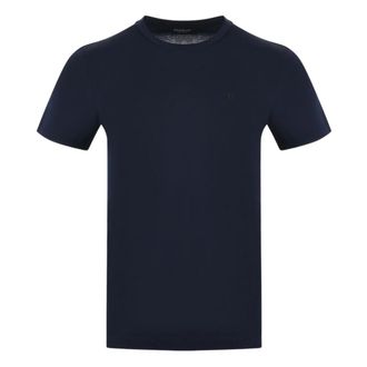 Dondup Logo Print T-Shirt - - Tops - Herren - Blau - XL