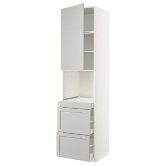 IKEA METOD / MAXIMERA HS f Kombimikro m Tür/3 Schub