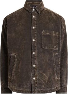 Jacquemus Surchemise ample col classique en jean d&eacute;lav&eacute;