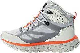 Jack Wolfskin Femme Terraventure Texapore Mid W Chaussure de Marche, gris argenté, 35.5 EU
