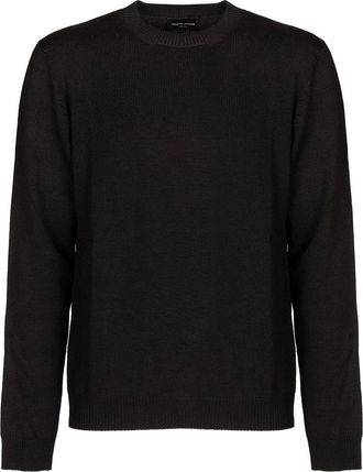 Roberto Collina pull à col rond - Noir