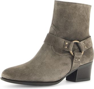 Gabor Damen Klassische Stiefeletten, Frauen Stiefeletten,rei&szlig;verschluss,Stiefel,Bootee,Booties,halbstiefel,braun (Mic/ames),43 EU / 9 UK