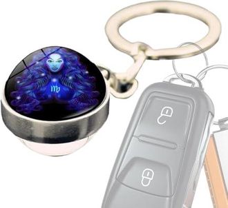 Generic Sac, cl&eacute;, Constellation Mackpack Decoration | Ornement de voiture suspendu d&eacute;coratif dans lobscurit&eacute; pour la d&eacute;coration de sac &agrave; dos cl&eacute;, Vierge, Cons