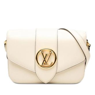 Louis Vuitton Pre-owned Pont 9 MM Schultertasche - - Pre-owned - Damen - Beige - ONE SIZE