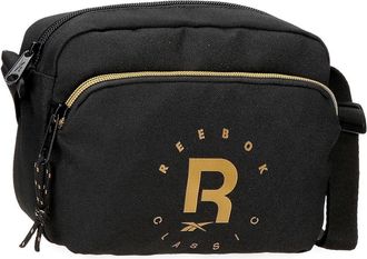 Reebok Gold Umh&auml;ngetasche schwarz 21 x 15 x 6 cm Polyester by Joumma Bags