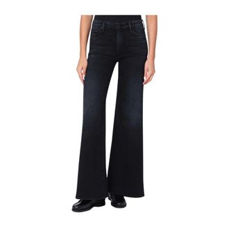 Mother The Roller Schlagjeans - - Jeans - Damen - Schwarzk - W28