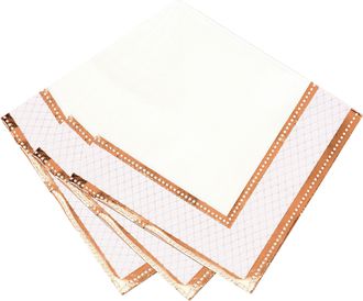 Talking Tables PPRG-NAPKIN-RG Deko | Servietten Rosengold | Super für JGA Frauen, Verlobungsparty, Weihnachtsfeier Party, Jubiläum, Hochzeitsdeko, Geburtstagsdeko| P