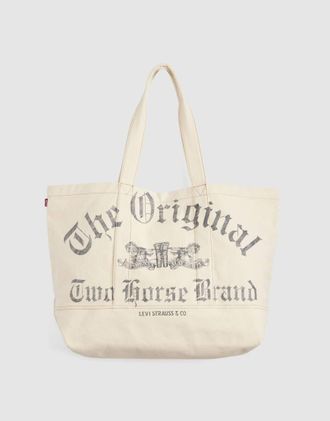Levi's grand cabas graphique blanc