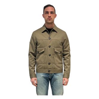 Pantaloni Torino Homme, Vestes, Vert, Taille: L Over Jacket en Toile