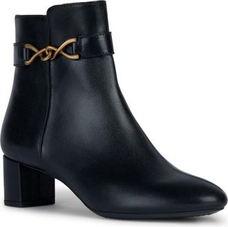 Geox D PHEBY 50 Ankle Boot, Black, 35 EU