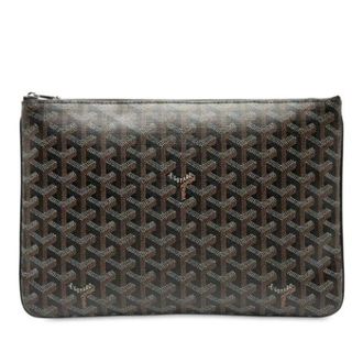 Goyard Pre-owned Vintage Plastic Clutch - - Pre-owned - Damen - Braun - ONE SIZE