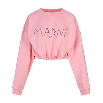 Marni Damen, Sweatshirts & Hoodies, Rosa, XSGr&ouml;&szlig;e