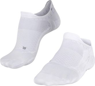 Falke Damen Golfsocken GO5 Invisible W In Funktionsmaterial antiblasen 1 Paar, Weiß White 2000, 35-36