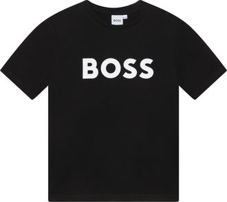 BOSS Kurzarm T-Shirt Schwarz 100% Baumwolle 16JAHRE