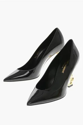 Saint Laurent Patent Leather Pumps With Iconic 8cm Heel size 36
