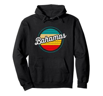 BDAZ Bahamas Retro Sonnenuntergang Vintage Distressed Cruise Pullover Hoodie