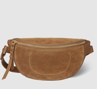 Jerome Dreyfuss Sac Banane Lino Cuir Tabac