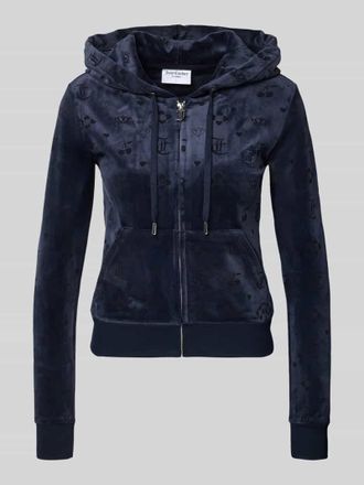 Juicy Couture Sweatjacke mit Kapuze Modell MONO MADISON