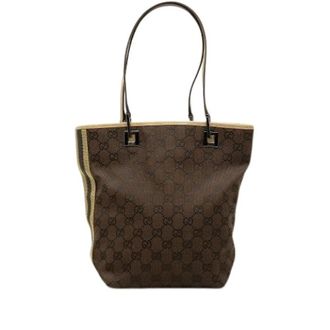 Gucci Pre-owned Canvas Shoulder Bag - - Pre-owned - Damen - Braun - ONE SIZE