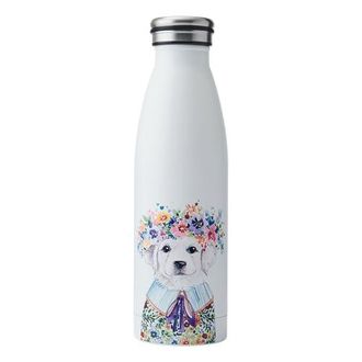 Mikasa Tipperleyhill Bouteille dEau Isotherme en Acier Inoxydable &agrave; Double Paroi, Garde les Boissons Chaudes Pendant 12 Heures et Froides Pendant 18 Heures, 