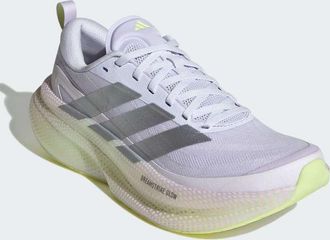 adidas Supernova glide chaussures de running en violet glac&eacute; / argent