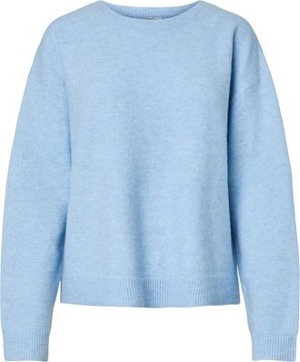 Pieces Pcsally Ls O-Neck Knit Noos Bc