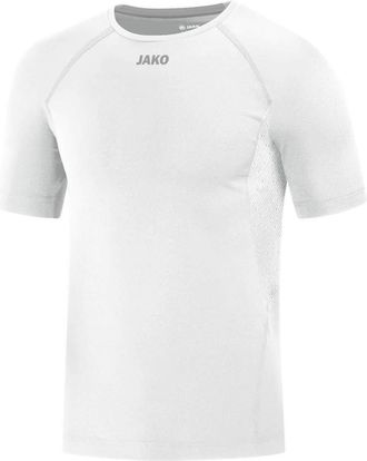 Jako Herren T-Shirt Compression 2.0, Weiß, XXL