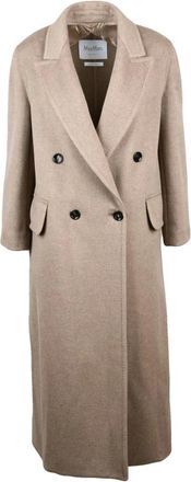 Max Mara Femme, Manteaux, Beige, Taille: 32 FR Armonia Coat