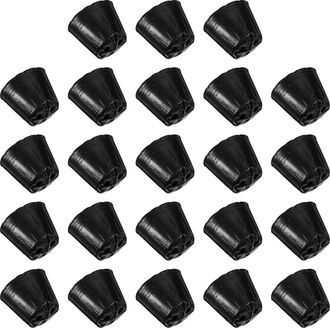 Cabilock Anzuchttopf Mini Pflanztöpfe PE Blumentopf 100 Stück 8 x 8 x 9 cm Sämling Blumen Pflanzen Sukkulenten Behälter Pflanzenzucht Pflanzen Wachstum Garten 