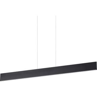 Ideal Lux Ideal Lux - desk - Suspension lin&eacute;aire led int&eacute;gr&eacute;e au plafond 1 lumi&egrave;re noire 3000K