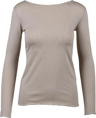 Alpha Studio Femme, Tops, Gris, Taille: 40 FR T-shirt &agrave; manches longues