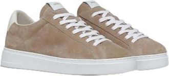 Crime London EXTRALIGHT Low, Chaussures Sneakers, Mode Cuir Unisexe, Blanc sable, 41 EU