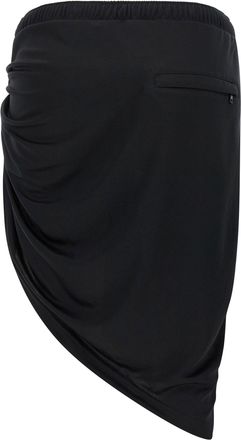 Courr&egrave;ges Twist Sport Skirt - Black