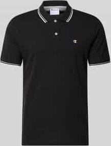 Champion Slim Fit Poloshirt mit Label-Stitching