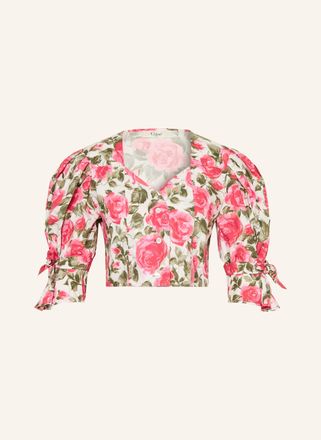 Chlo&eacute; Cropped-Bluse pink