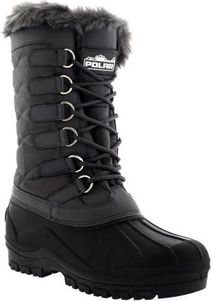 Polar Femmes Nylon De Plein Air Neige Canard Pluie Fourrure Brassard Bottes - GRE42 - AYC0136