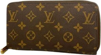Louis Vuitton unisex, Pre-owned, Brun, Taille: ONE Size Portefeuille long (&agrave; deux volets) Pre-owned