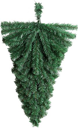 Generico K&uuml;nstlicher Weihnachtsbaum, umgekehrt | wiederverwendbare PVC-h&auml;ngende Dekoration: einzigartig f&uuml;r Weihnachtst&uuml;r f&uuml;r Zuhause, B&uuml;ro, Flur, Winterparty 