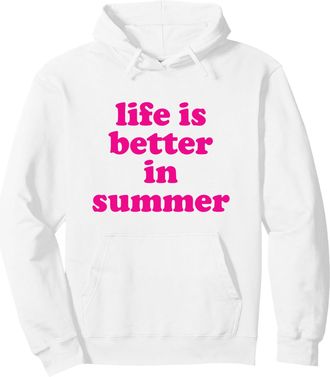 BDAZ Im Sommer ist das Leben Besser Lustiger Winter Eiskalt Pullover Hoodie