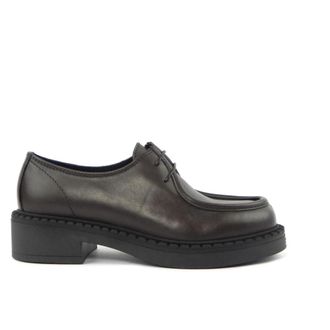 Marco Ferretti Braune Leder-Ingenieursstiefel - - Shoes - Damen - Schwarzk - 40 EU