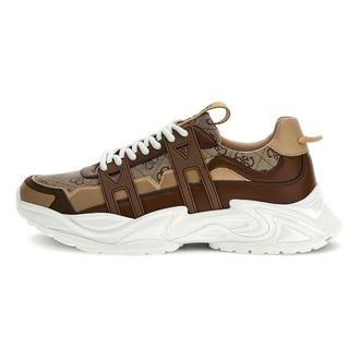 Guess Chaussures Homme Sneaker Belluno, Beige Brown, 45 EU